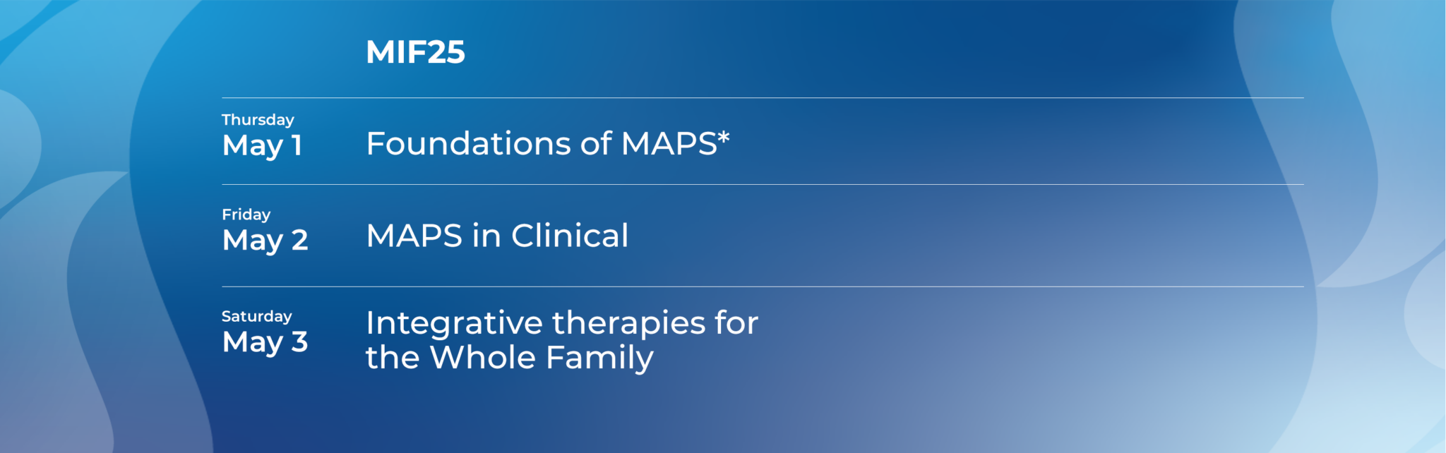 MIF25 Celebration Dinner – Exclusive Invitation – Mindd Foundation